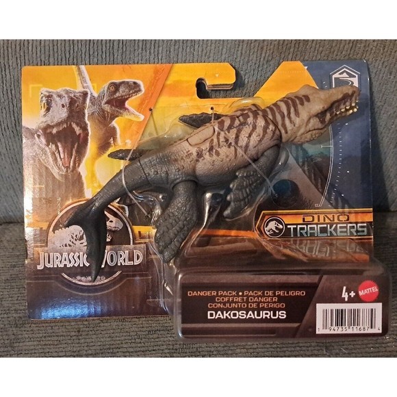 Mattel | Toys | Jurassic World Danger Pack Dakosaurus Dinosaur Figure ...